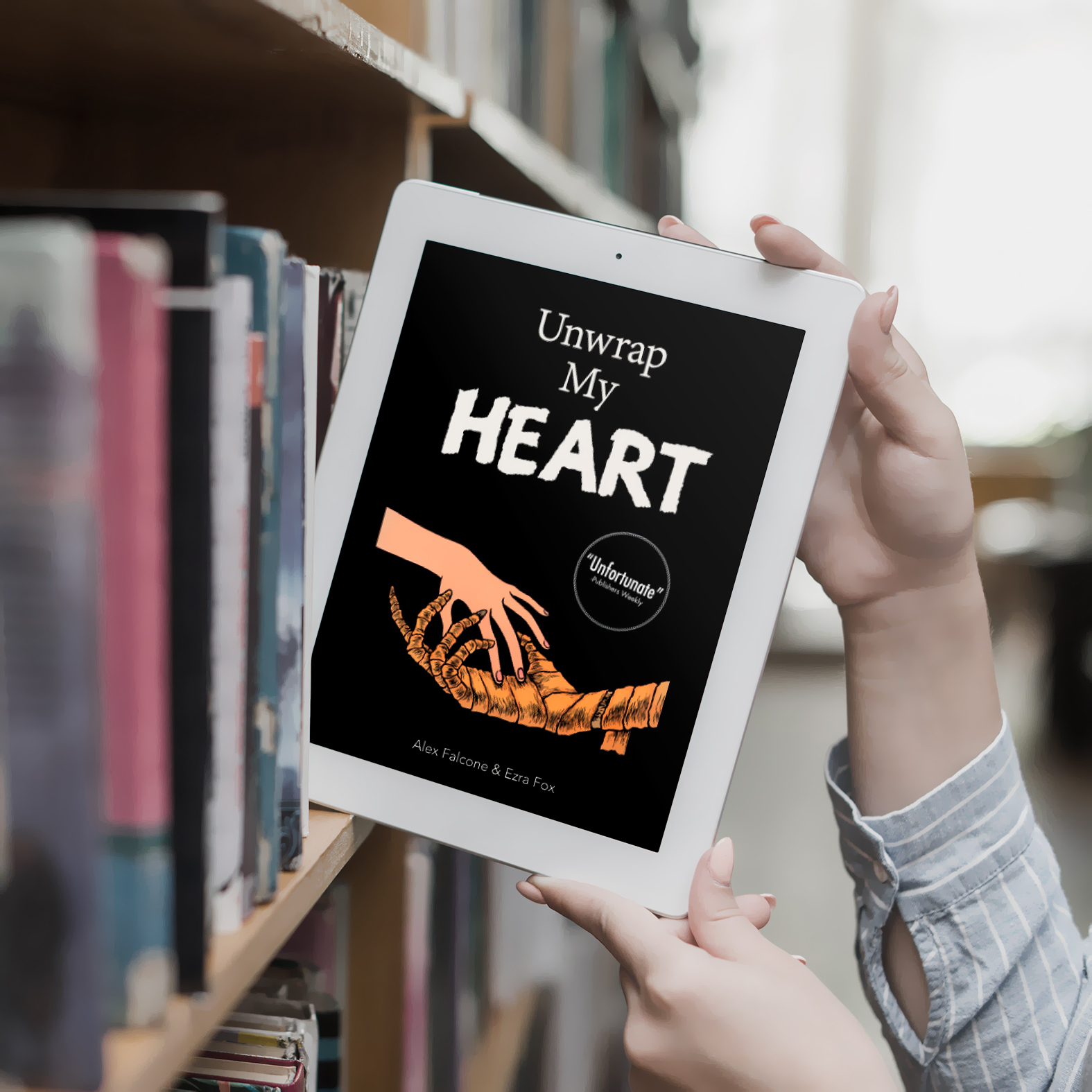 UNWRAP MY HEART by Alex Falcone and Ezra Fox | Books and Moods